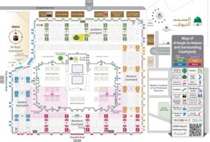 Masjid Al Nabawi Map (2026) | Download PDF - Gate Numbers, Rawdah